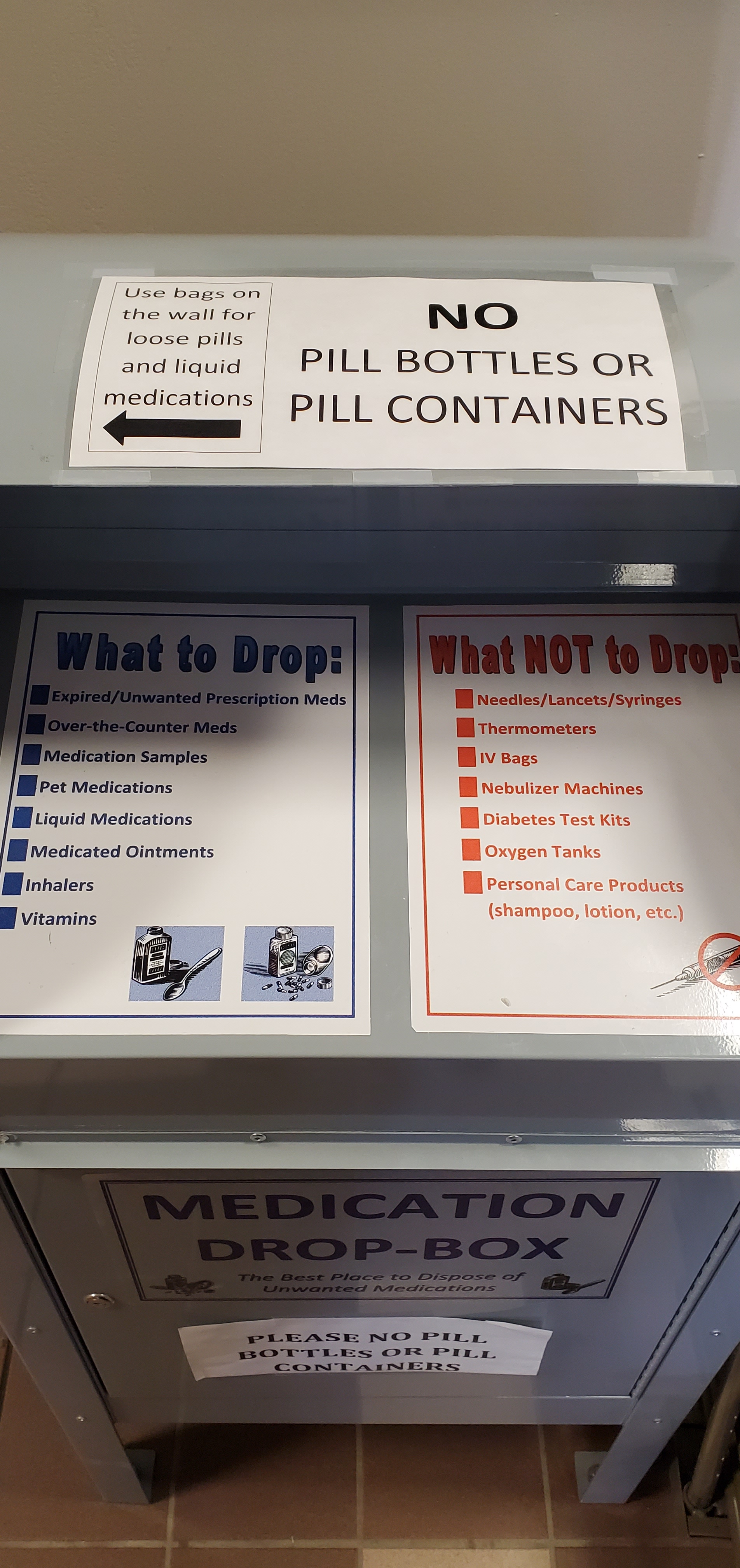 Medication Drop Box – City of Manawa
